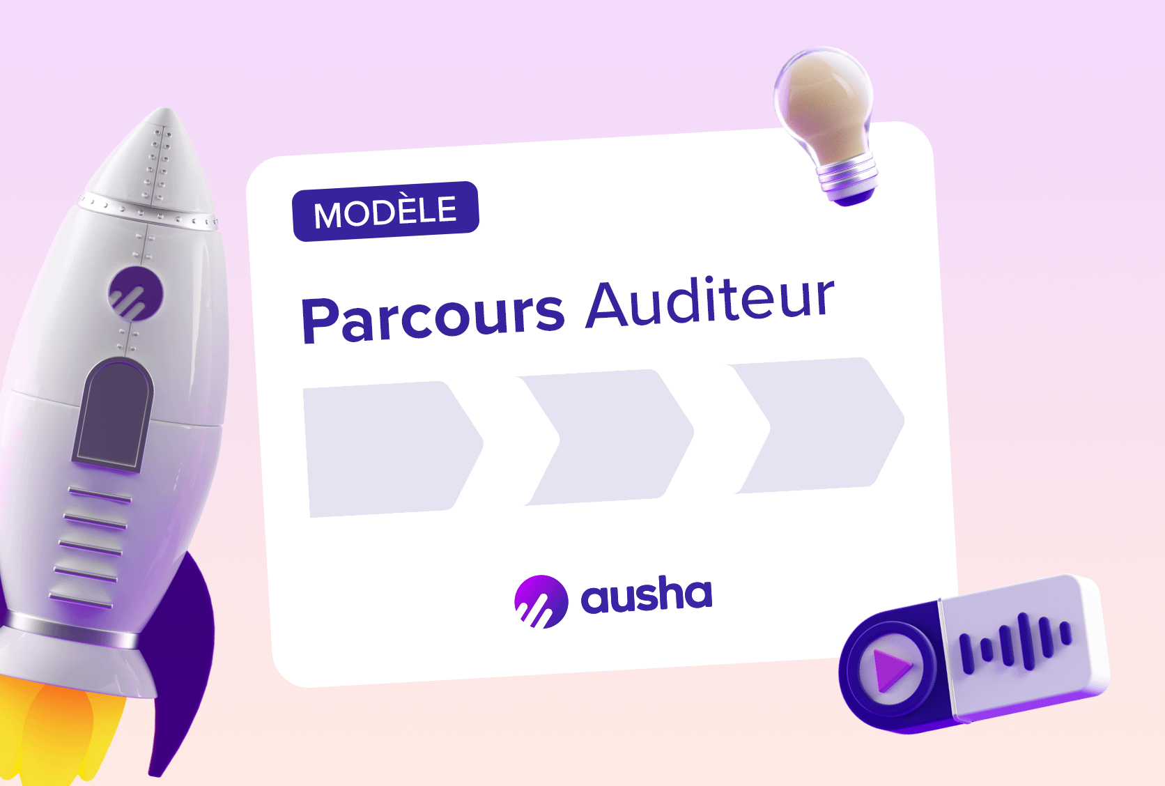 Le Parcours Auditeur pour faire décoller son podcast | Ausha ressources