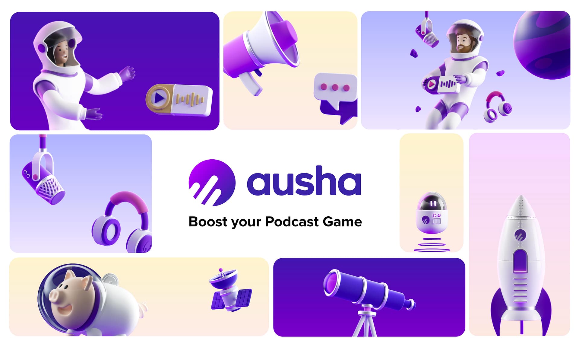 Ausha boosts their image with a new branding | Ausha Blog